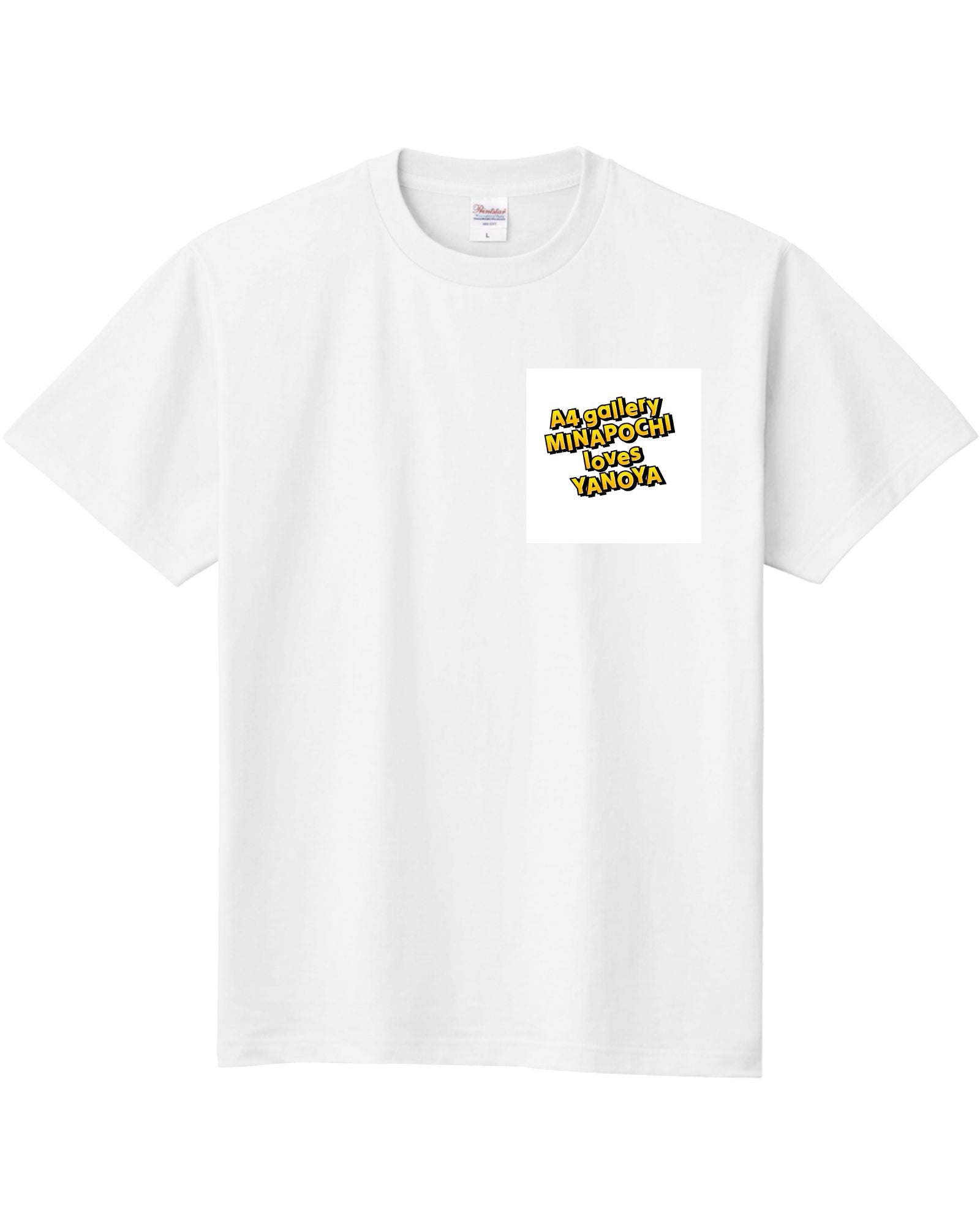 みなぽち × やのや Tシャツ 02 / MINAPOCHI × YANOYA T-shirt 02 – A4Tokyo