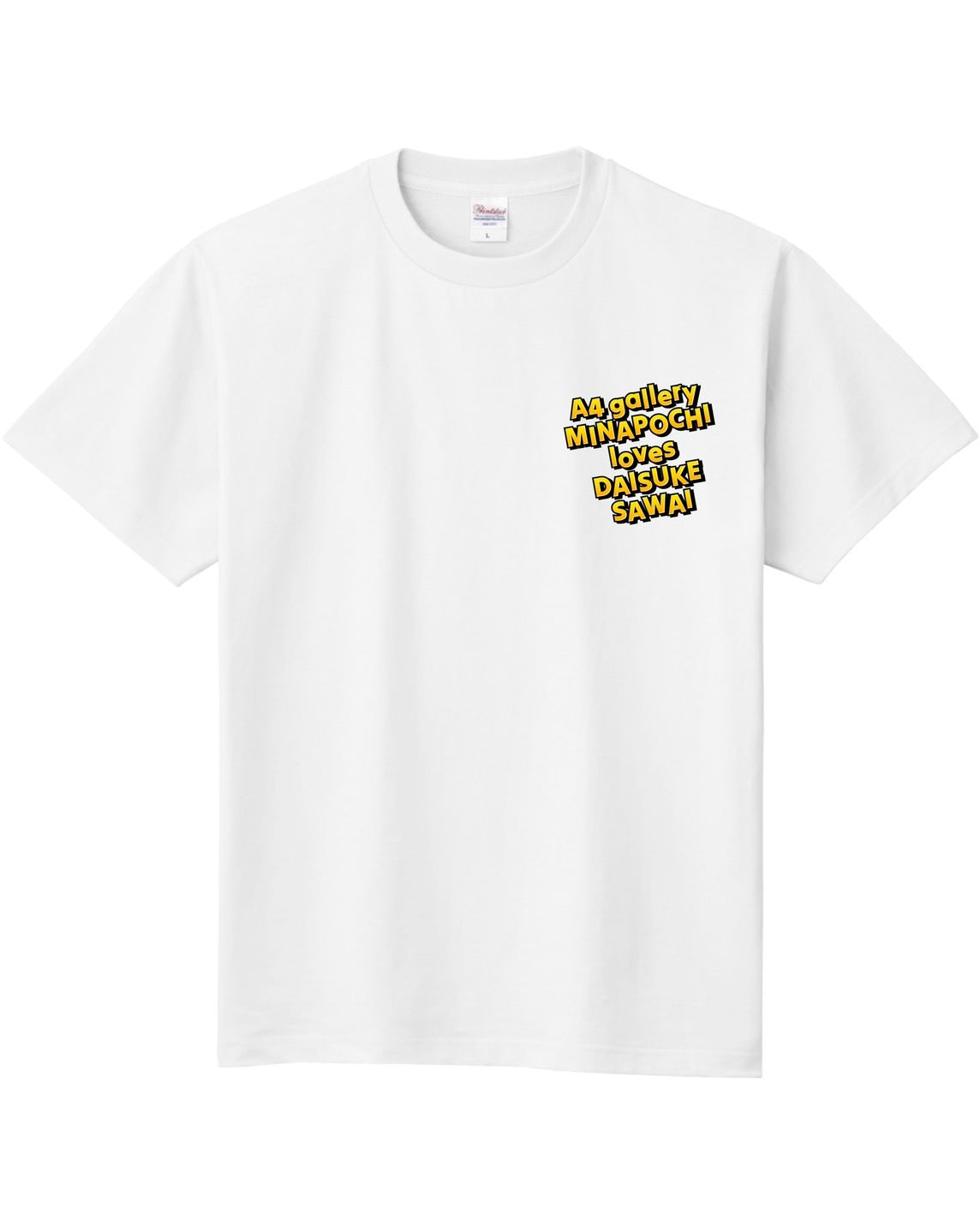 みなぽち × DAISUKE SAWAI Tシャツ / MINAPOCHI × DAISUKE SAWAI T-shirt – A4Tokyo